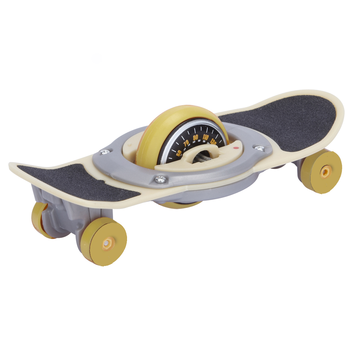 Скейт за Каскади Chippo GX Gyro Skate 390445 3-32, 2 части, Черен/Жълт ...